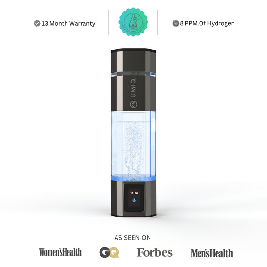 Hydrogen Water for Hydration & Healing On the Go – LUMIQ